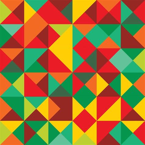 Premium Vector Vector Abstract Geometric Cube And Triangle Angular Colorful Pattern Background