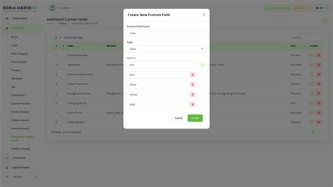Enhance Products With Custom Fields Ecommercego Add On