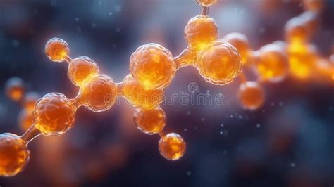 Exploring The Complex World Of Glowing Molecular Structures Stock Video Video Of Formula