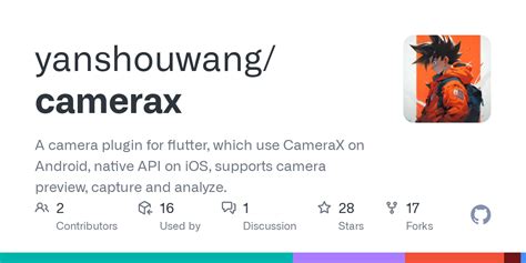 Github Yanshouwangcamerax A Camera Plugin For Flutter Which Use Camerax On Android Native