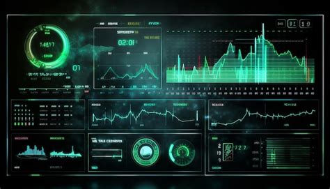 Premium Ai Image Futuristic Finance Digital Market Graph User