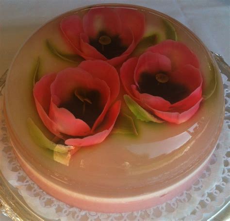 Cursos De Gelatina Artística Gourmet Y Floral En 3d 3d Jelly Cake