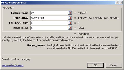Vlookup Function In Excel Merge Data And Tables Formula Arguments