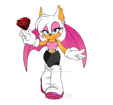 Punk Rouge The Bat By Galaxiabunny On Deviantart Rouge The Bat Anime Fnaf Bat