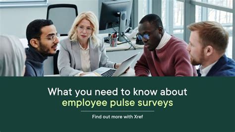 Xref On Linkedin What Are Employee Pulse Surveys