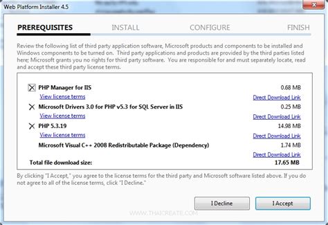 ติดตั้ง Php บน Iis และการ Setup ให้ปรับแต่ง Php สามารถทำงาน Run บน Iis