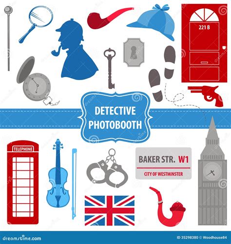 Detective Silhouettes Pattern Cartoon Vector 159931727