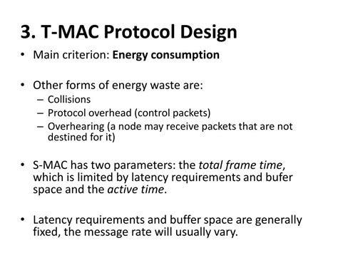 PPT An Adaptive Energy Efficient MAC Protocol For Wireless Sensor Networks PowerPoint
