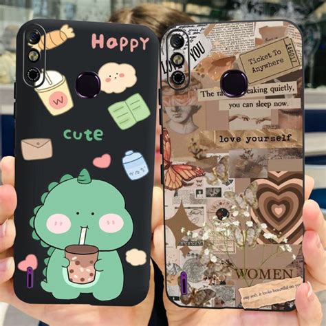เคสสำหรับ Infinix Smart 4เคส X653 X663มีเอกลักษณ์พิมพ์ลายเคสซิลิโคนนิ่มสำหรับ Infinix Smart 4c