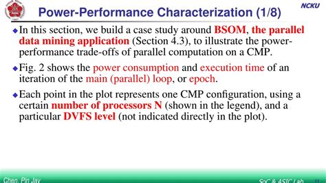 Ppt Dynamic Power Performance Adaptation Of Parallel Computation On