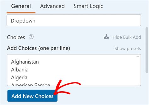 How To Add A Country Dropdown List To WPForms In Click