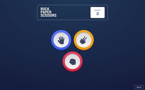 Frontend Mentor Rock Paper Scissor Using Html Css And Javascript Coding Challenge Solution
