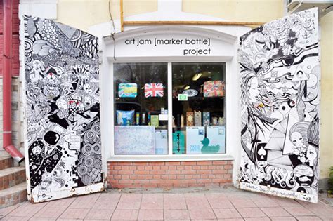 Art Jam [marker Battle] On Behance