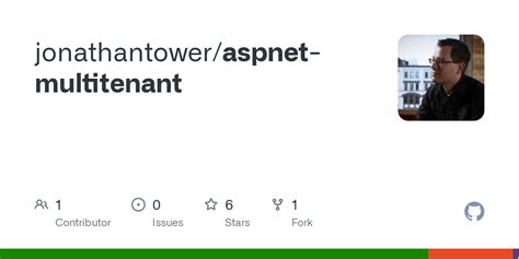 Github Jonathantoweraspnet Multitenant