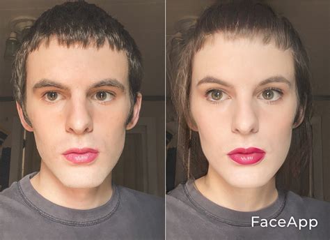 Did My Makeup For The First Time Ever Also Faceapp Has Me Wanting To Fully Commit To Coming