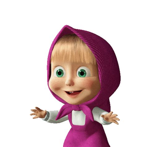 Happy Idea Sticker By Masha And The Bear