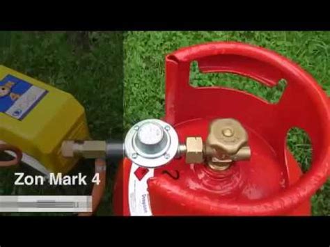 Zon Mark 4 пропановая пушка для отпугивания птиц - YouTube