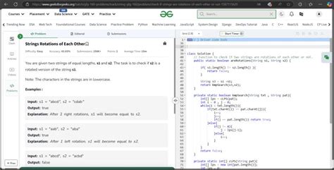 Gfg160 Dsachallenge Codewarrior Geeksforgeeks Javadaily Abhijit