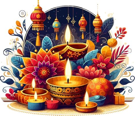 Happy Dewali Premium Ai Generated Vector
