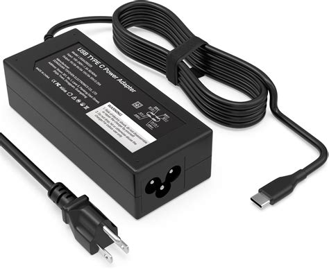 Cargador Universal Usb Tipo C 65 W 45 W Para Laptop