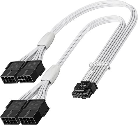 Fasgear PCI E VHPWR Extension Cable Cm Pin Male To X Pin Female Sleeved