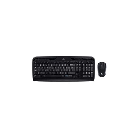 Logitech Wireless Combo Mk330 Keyboard And Mouse Black 920 003986 Ccl