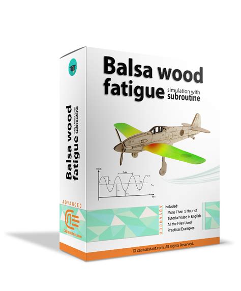 Balsa Wood Fatigue Simulation With Subroutine