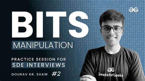 practice session for sde interviews bits manipulation part 2