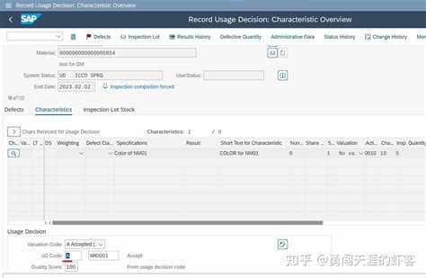 Sap Qm 没录入检验结果就直接做ud，sap系统是否会阻止？ 知乎
