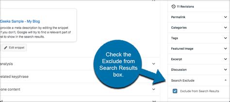 How To Exclude Posts Or Pages From Wordpress Website Search Greengeeks