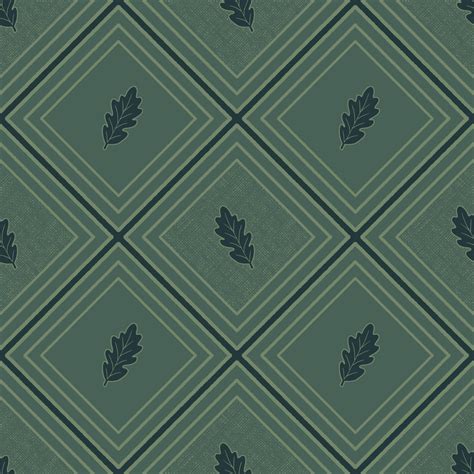 Oak Leaf Diamonds Peel And Stick Removable Wallpaper Love Vs Design
