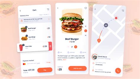 Food Delivery App Figma Free Download Ui4free
