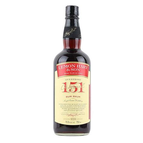 Lemon Hart And Son 151 Rum Buy Liquor Online