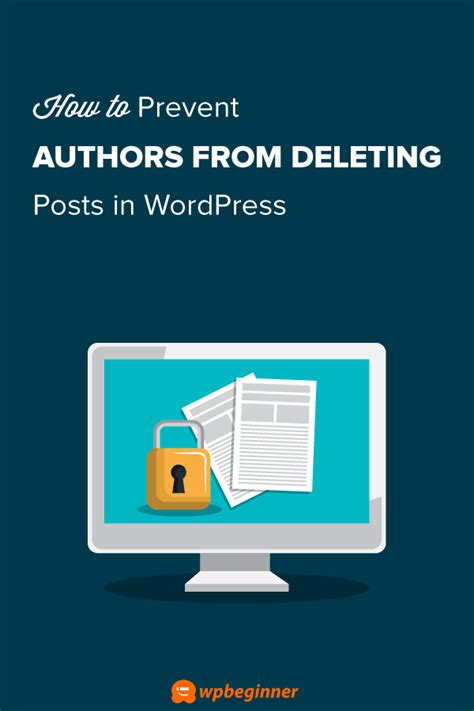 How To Prevent Authors From Deleting Posts In WordPress