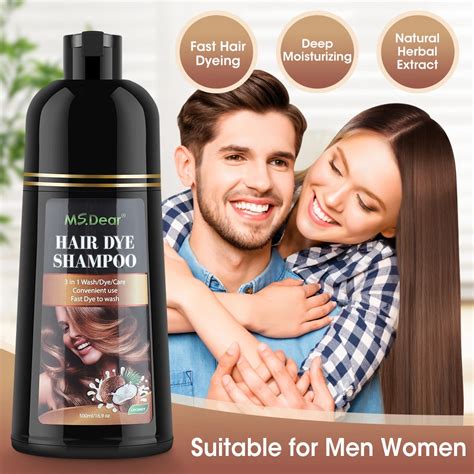 Online Buy Natural Brown Hair Color Permanent Hair Coloring Shampoo
