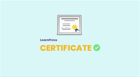LearnPress Certificates Add On Download Now Wordpress