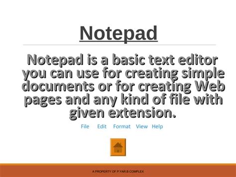 Notepad Ppt