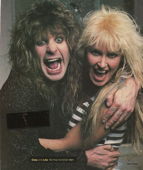 Lita Ford And Ozzy Osbourne Lita Ford Photo Fanpop