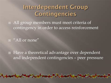 Ppt Utilizing Group Contingencies Powerpoint Presentation Free Download Id 2152814