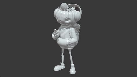 Halloween Candy Delivery Character 3d Turbosquid 1965440