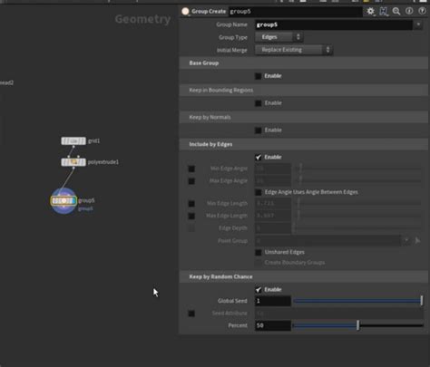 How Do I Select Primitives Randomly In A Group Node Cant Find Keep