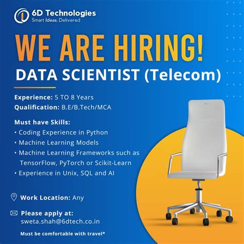 Datascientist Hiring Machinelearning Datascience Careeropportunity