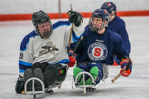 flyers glide to victory in adaptive sports showcase at syracuse university cny adaptive sports