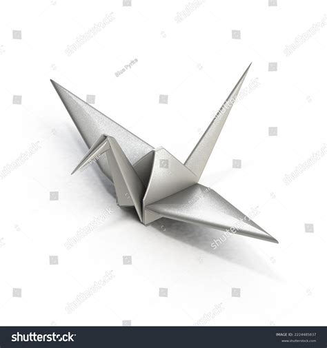 3d Rendering Cad Design Paper Origami Stock Illustration 2224485837 Shutterstock