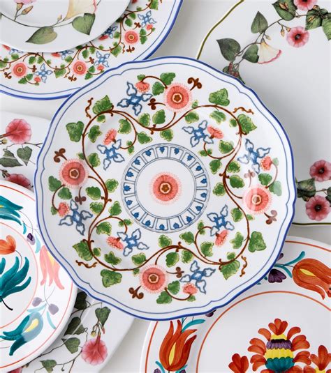 X Ginori 1735 Martina Porcelain Dinner Plate In White Cabana Mytheresa