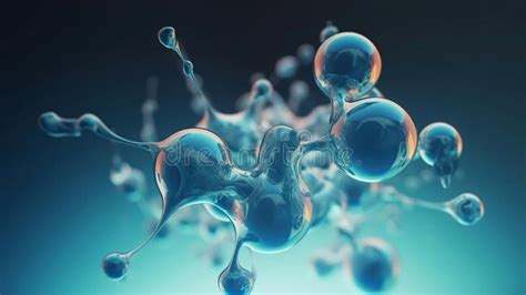 A Glimpse Into Molecular Dynamics Unveiling The Splendor Of Molecules On An Oil Background