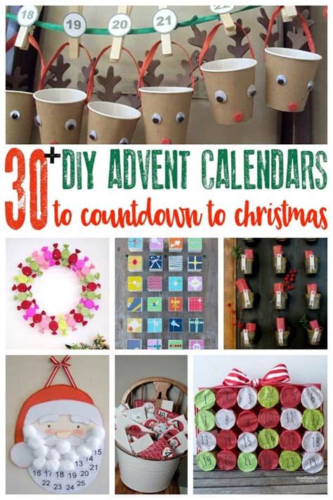 DIY Advent Calendars To Make To Countdown To Christmas Christmas