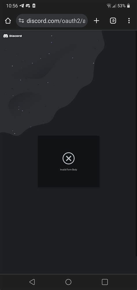 I Am Trying To Invite My Discord Bot But When I Authorize It It Gives Me The Following Message