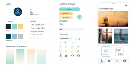 Prototype From Mid Fi To Hi Fi Of A Wellness App By Rosanora Lam