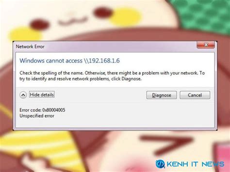 6 Cách Sửa Lỗi Windows Cannot Access Chi Tiết Nhanh Chóng